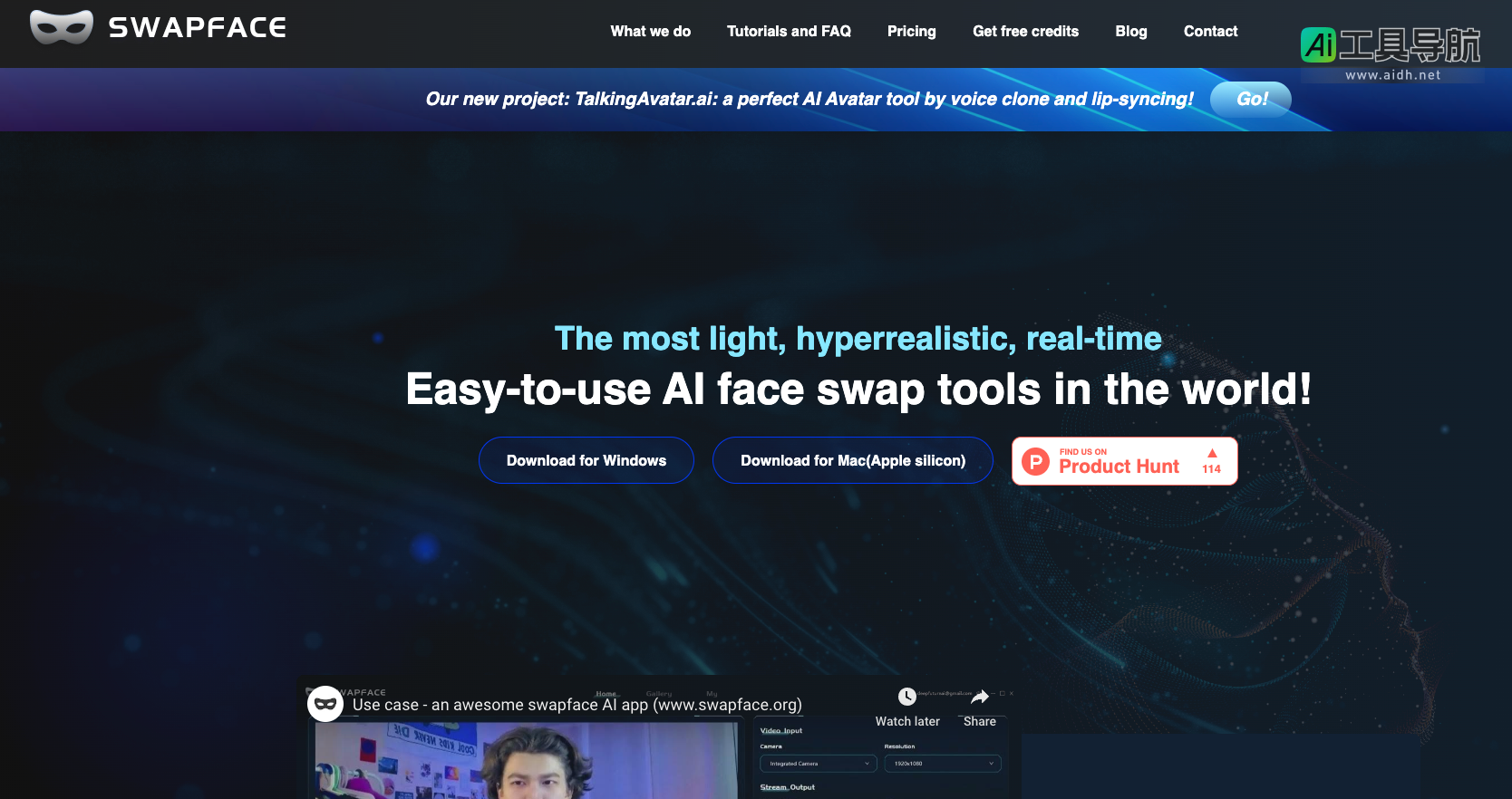 Swapface_2025年最佳人脸替换AI换脸工具-AI工具库